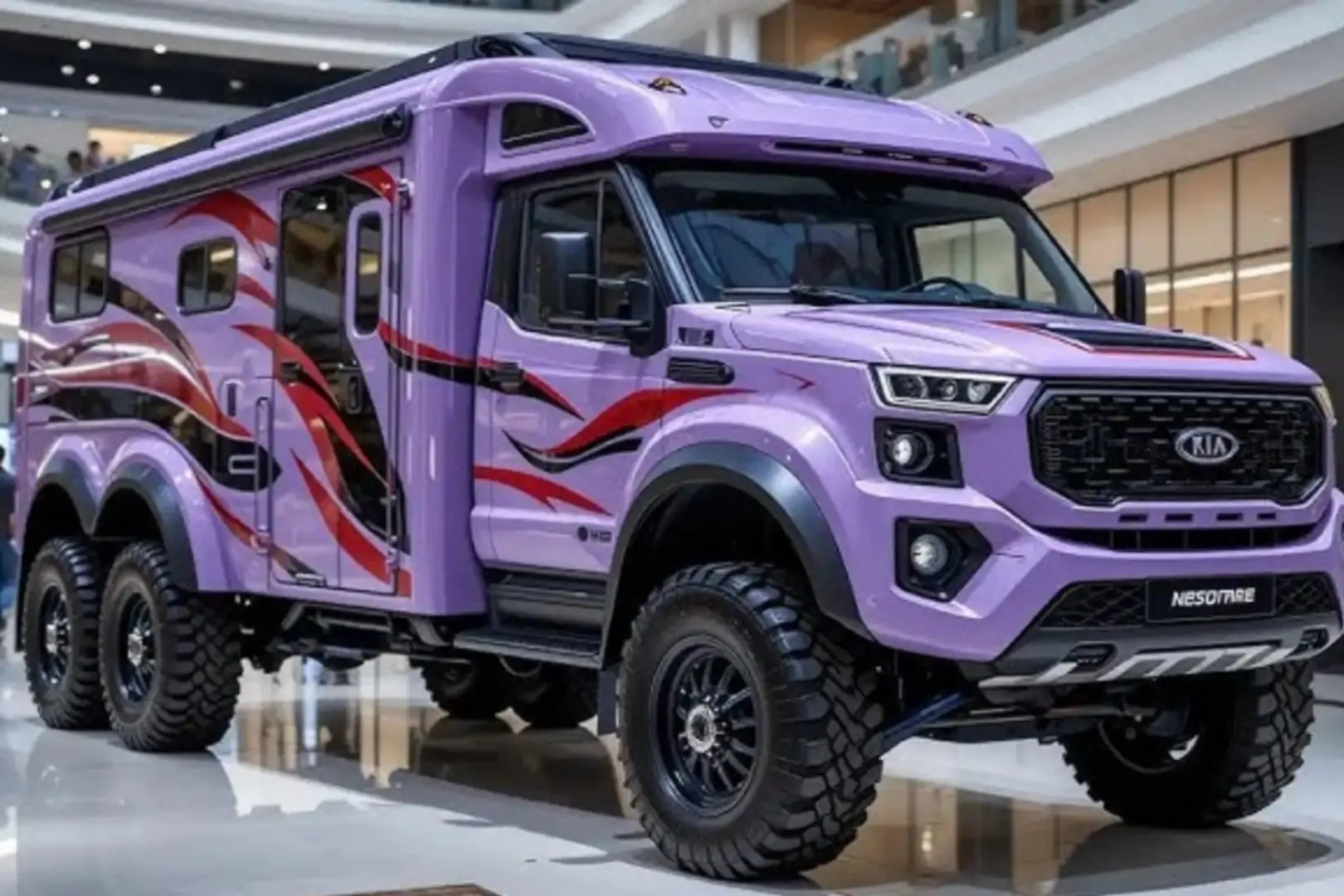 2026 Kia 6x6 Camper Van Price & Specs , Pros & Cons