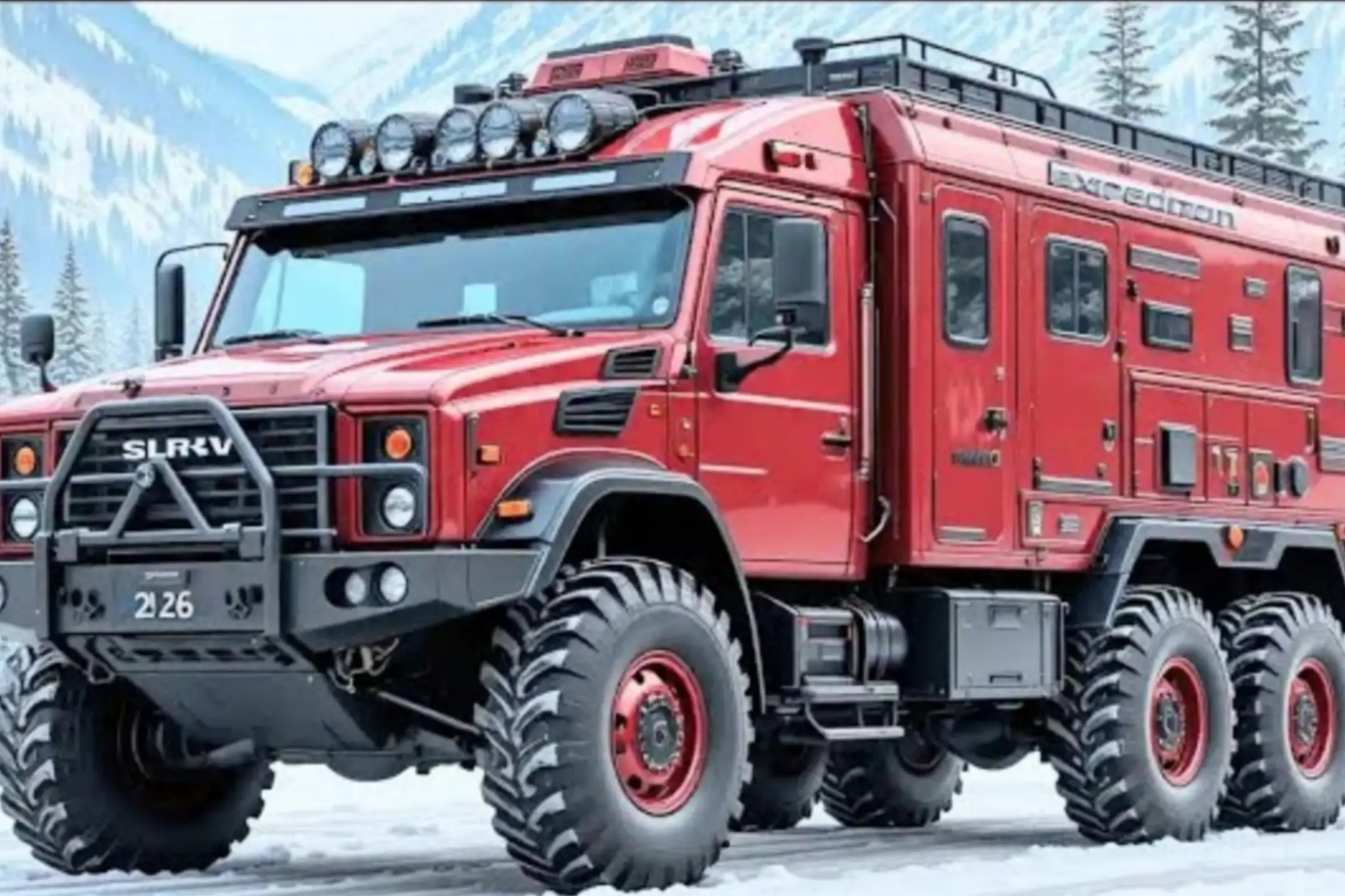 2026 SLRV Commander 6x6 Motorhome Price & Specs , Pros & Cons